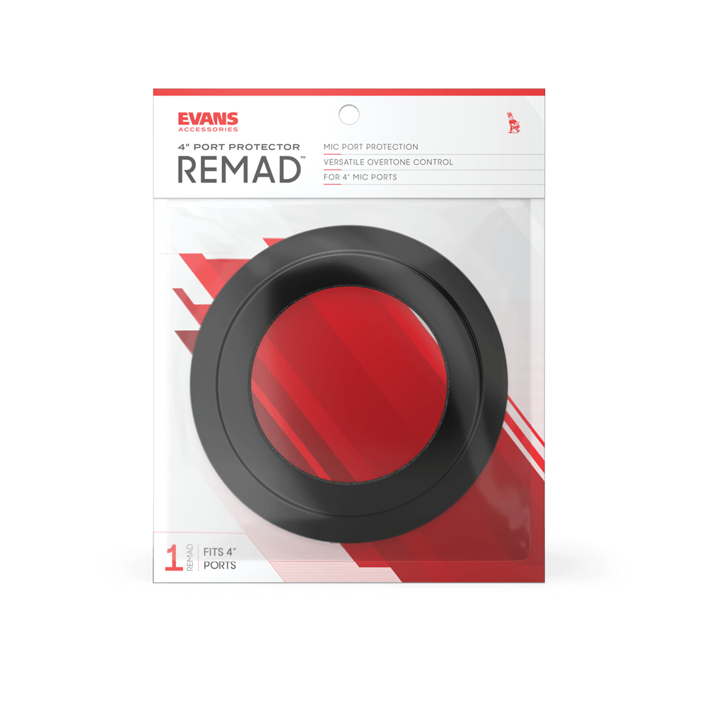 REMAD 4" Port Protector | Evans Drumheads – D'Addario