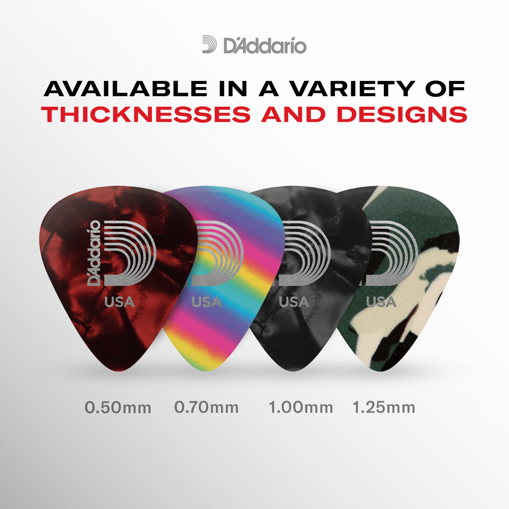 Celluloid Picks |Accessories | D'Addario