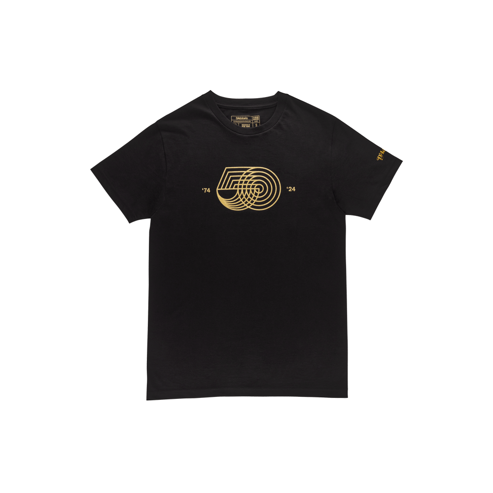 50th Anniversary T-Shirt | D'Addario Merch