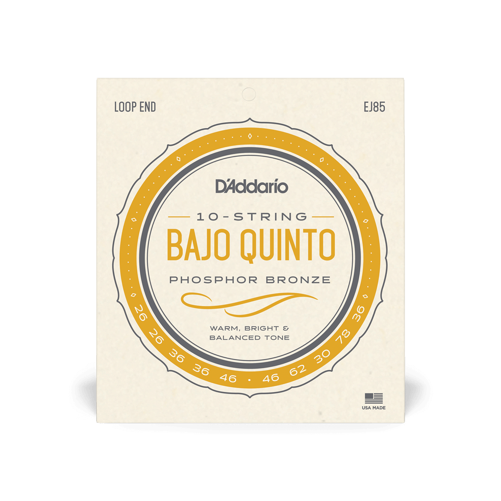 EJ85 Bajo Quinto Strings | World Instruments Strings | D'Addario