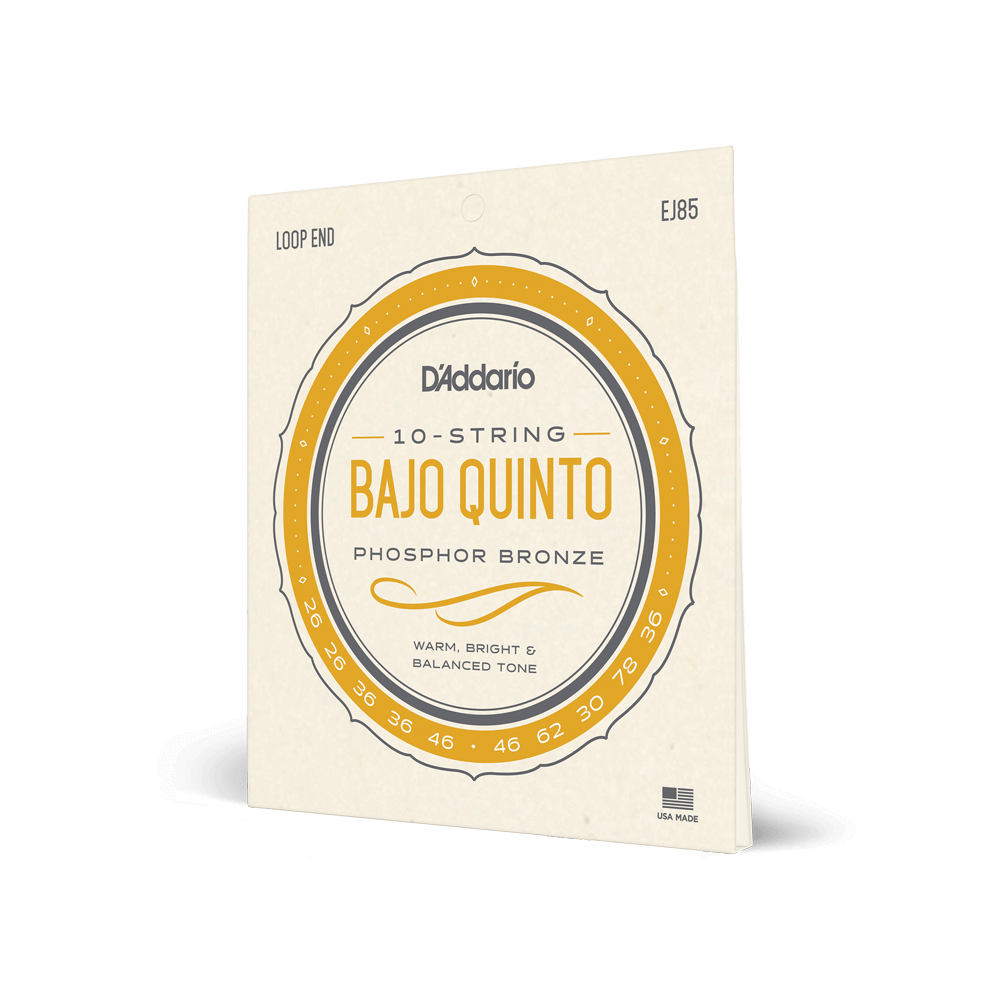 EJ85 Bajo Quinto Strings | World Instruments Strings | D'Addario