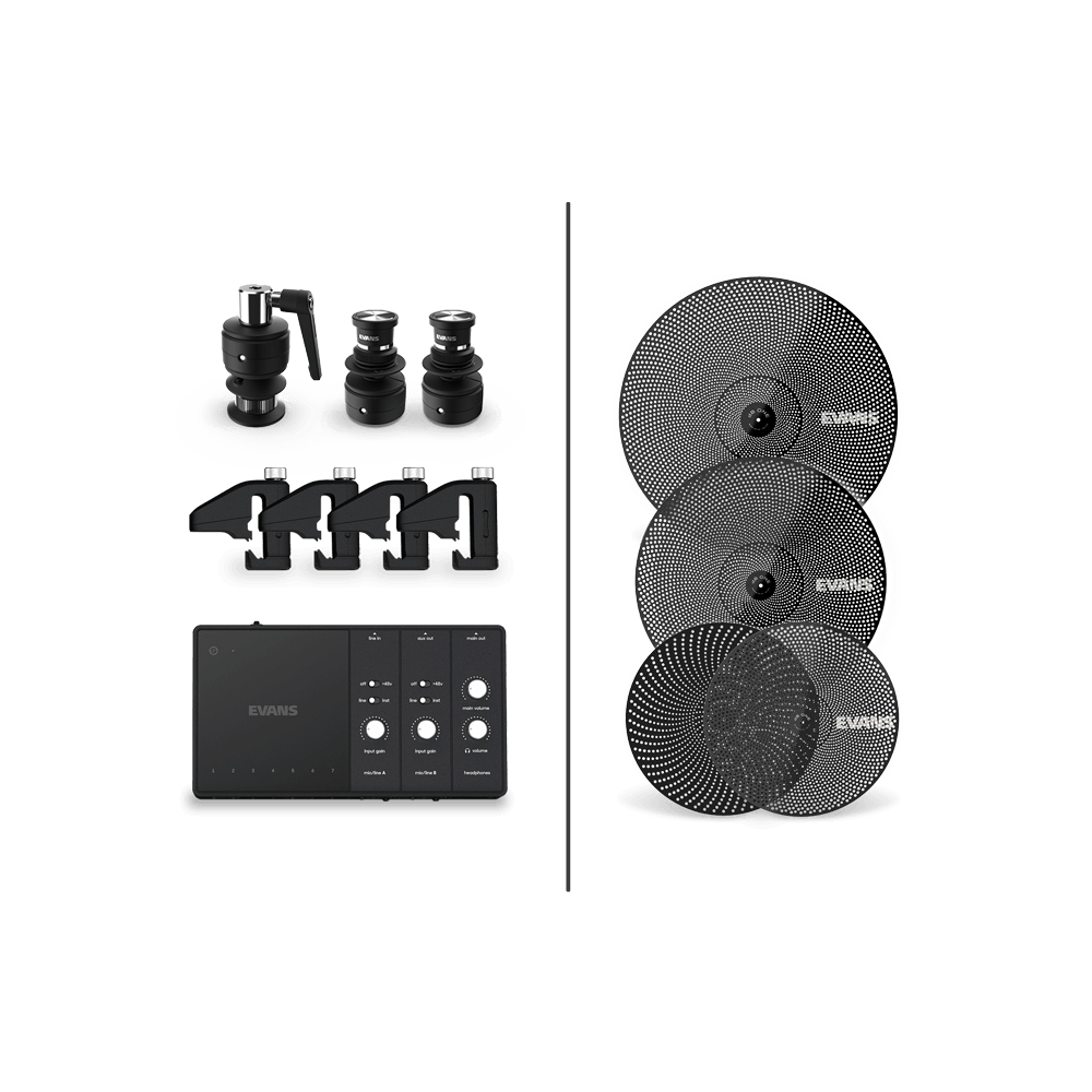 EVANS Hybrid Sensory Percussion eKit System – D'Addario