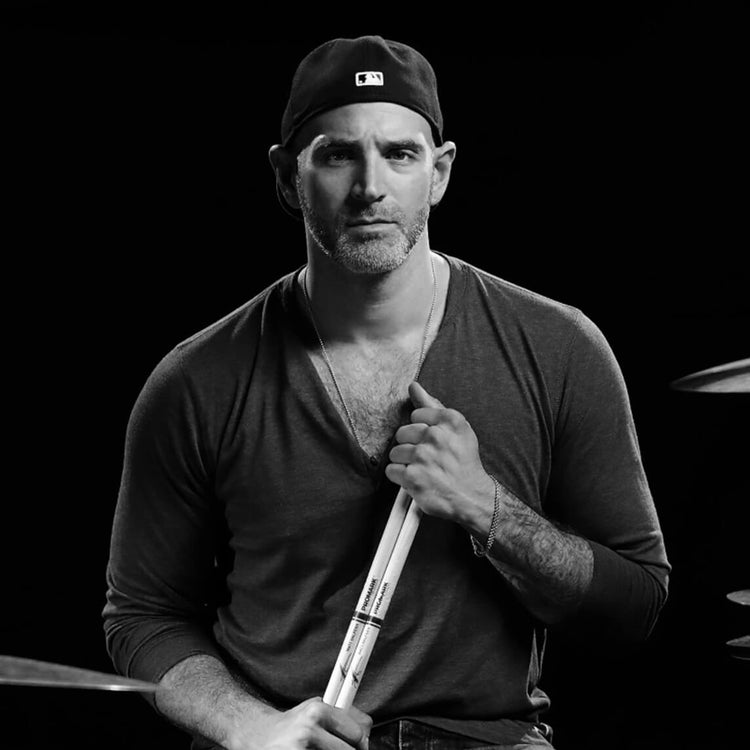 Dave Lombardo Hickory Drumstick, Nylon Tip | ProMark Drumsticks | D'Addario