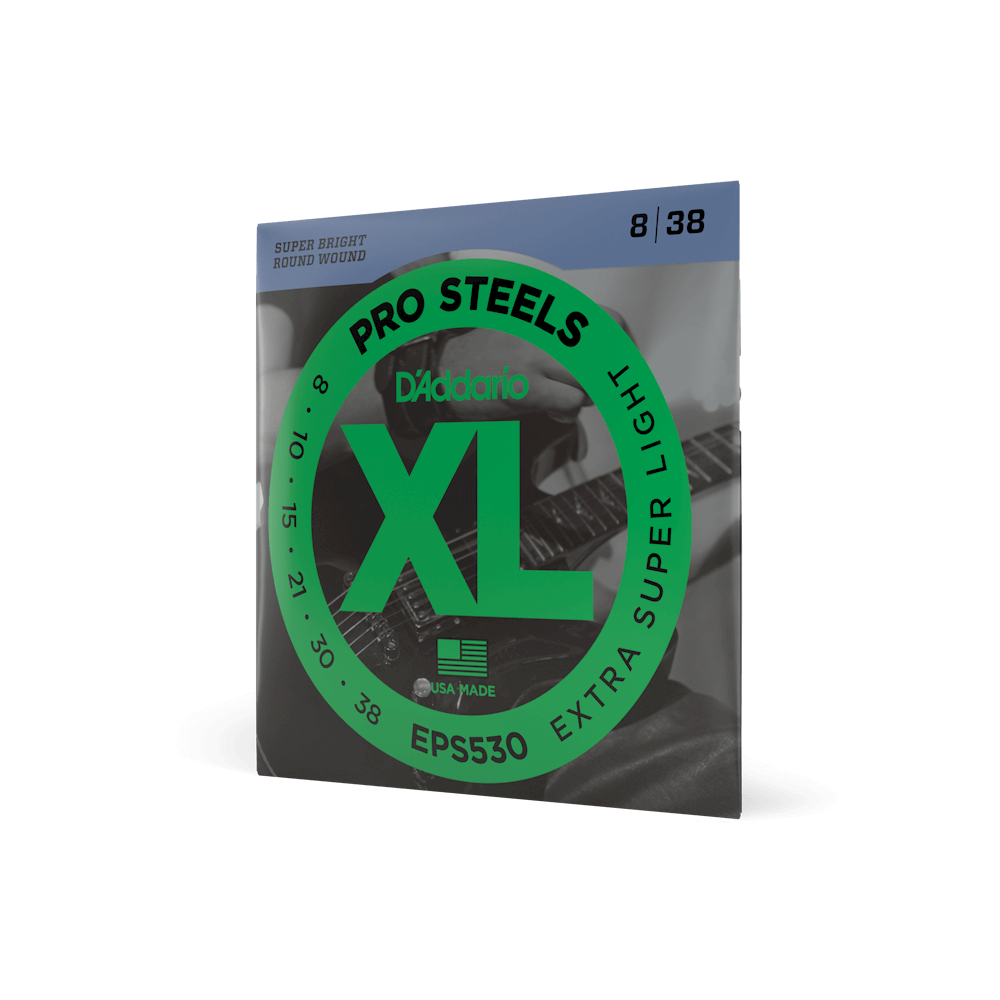 XL ProSteels | Round Wound Electric Guitar Strings | D'Addario