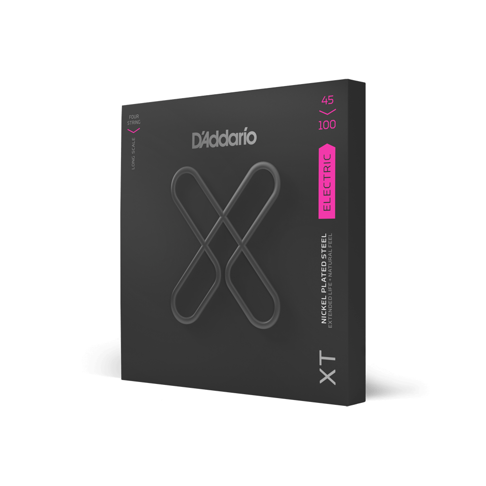 XT Nickel Plated Steel | Coated Bass Guitar Strings | D'Addario
